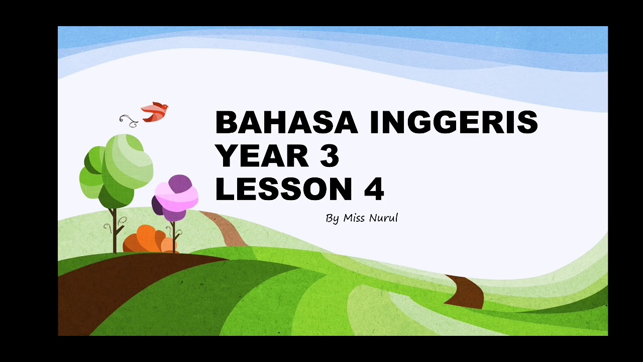 PDPR BI YEAR 3 Lesson 4 (can /can't) - YouTube