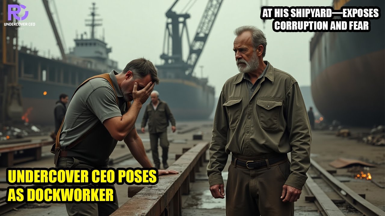 Undercover CEO Poses as Dockworker at His Shipyard—Exposes Corruption ...