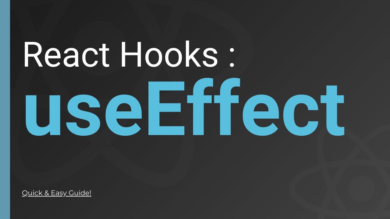 React useEffect - 05 - YouTube