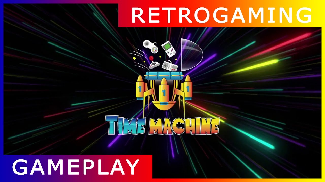 Time Machine : La console Retrogaming. Découverte 🕹️ - YouTube