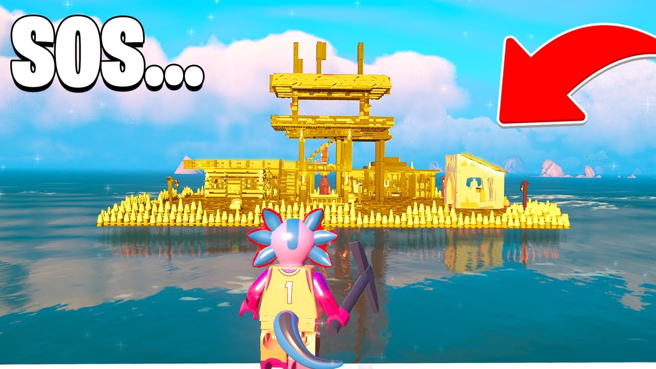 I Built an OCEAN VILLAGE In Lego Fortnite.. - YouTube