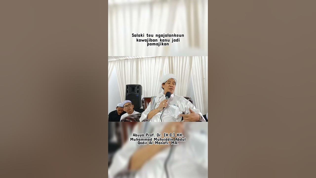 Salaki teu ngajalankeun kawajiban kanu jadi pamajikan #abuyasimpang #ngaji # ...