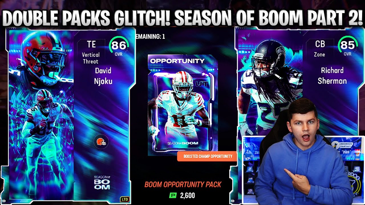 DOUBLE PACKS GLITCH! MORE LEAKS! SEASON OF BOOM PART 2 SPECIAL OFFERS! - YouTube