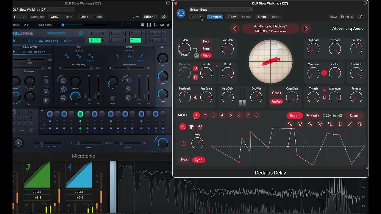 Aqusmatic Audio’s - real-time audio “ delay mangler” - Dedalus Delay.” is 😮 - YouTube