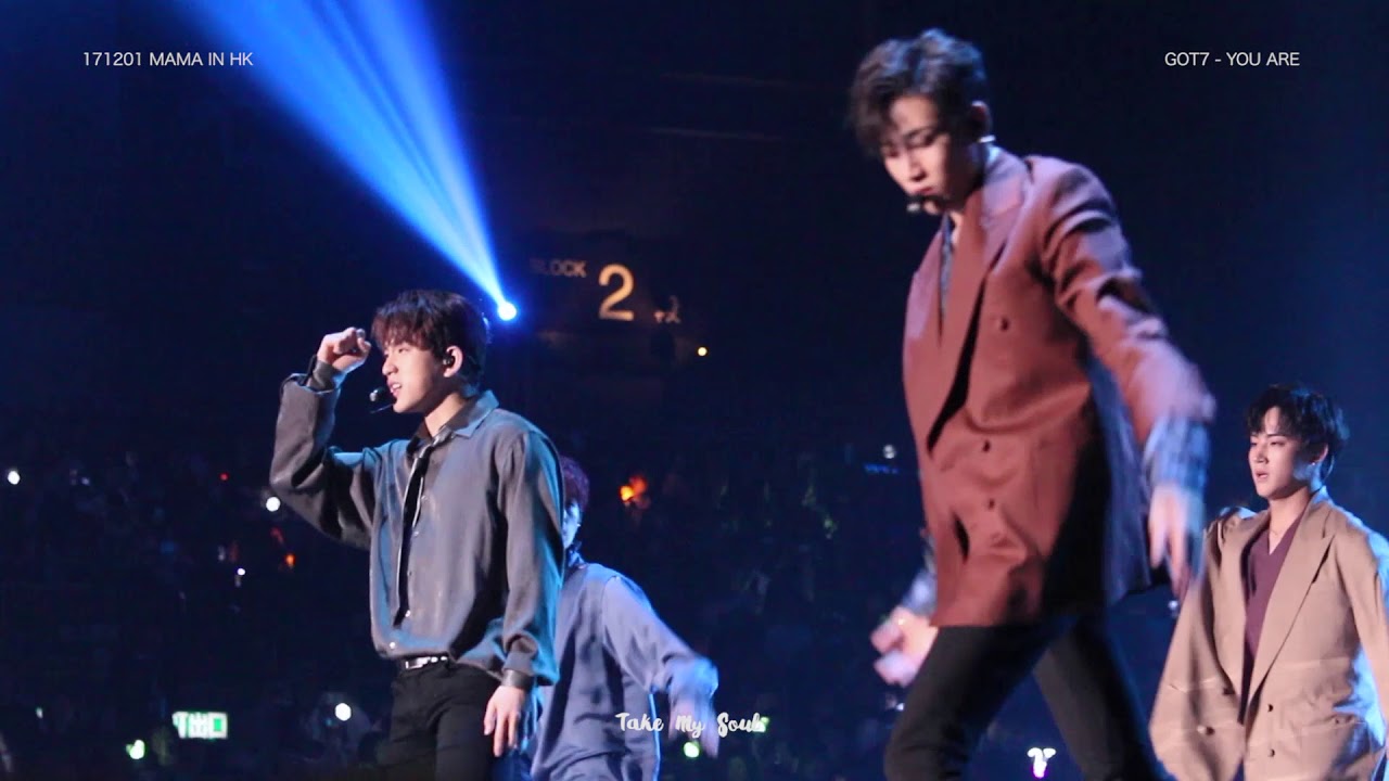 2017 MAMA IN HK - GOT7 YOU ARE - YouTube