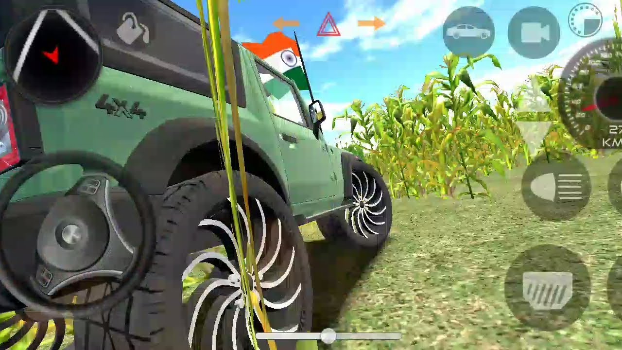 thar (in Indian car simulator 3D full of roading driveing)@KXP_VINEET ...