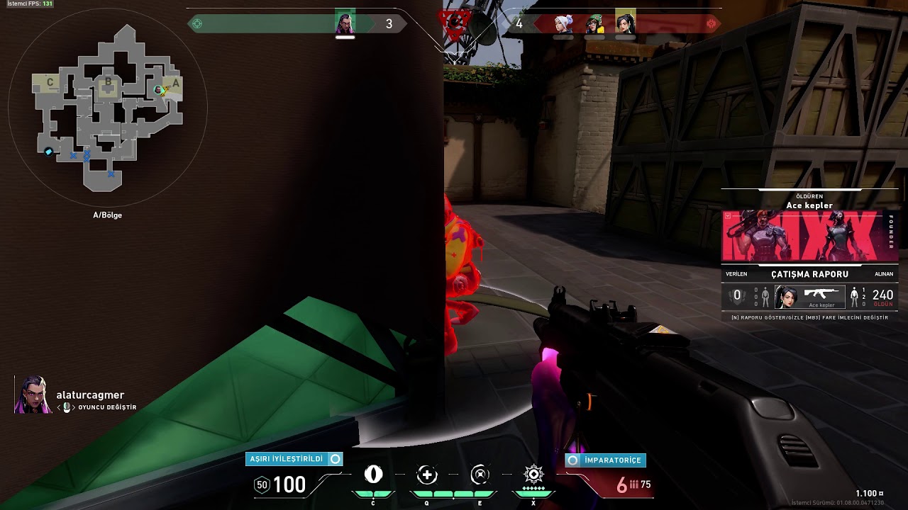 VALORANT 1V5 CLUTCH - YouTube