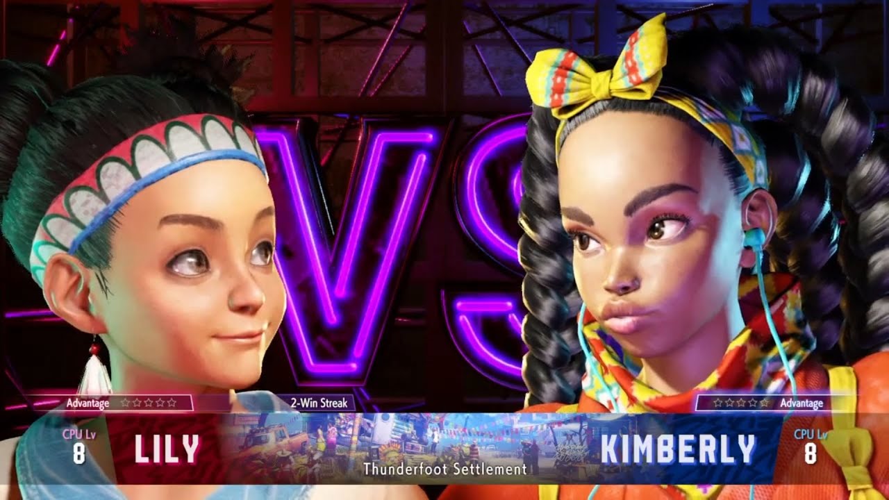 Street Fighter 6 LILY VS KIMBERLY - YouTube