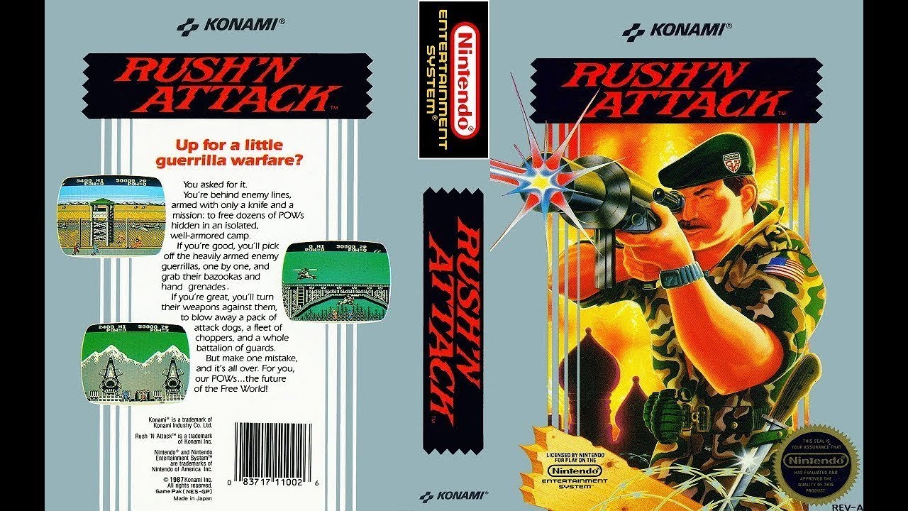 Rush'n Attack NES - YouTube