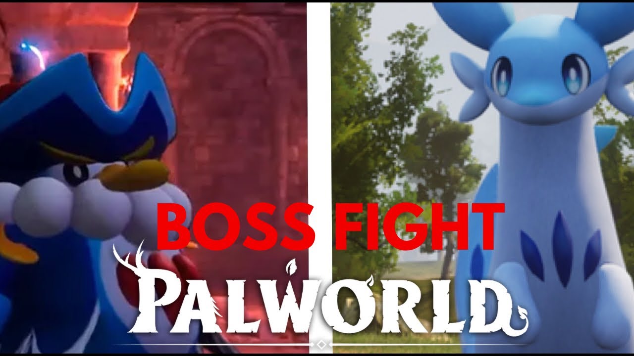Palworld Chillet & PenKing Boss Fight - YouTube