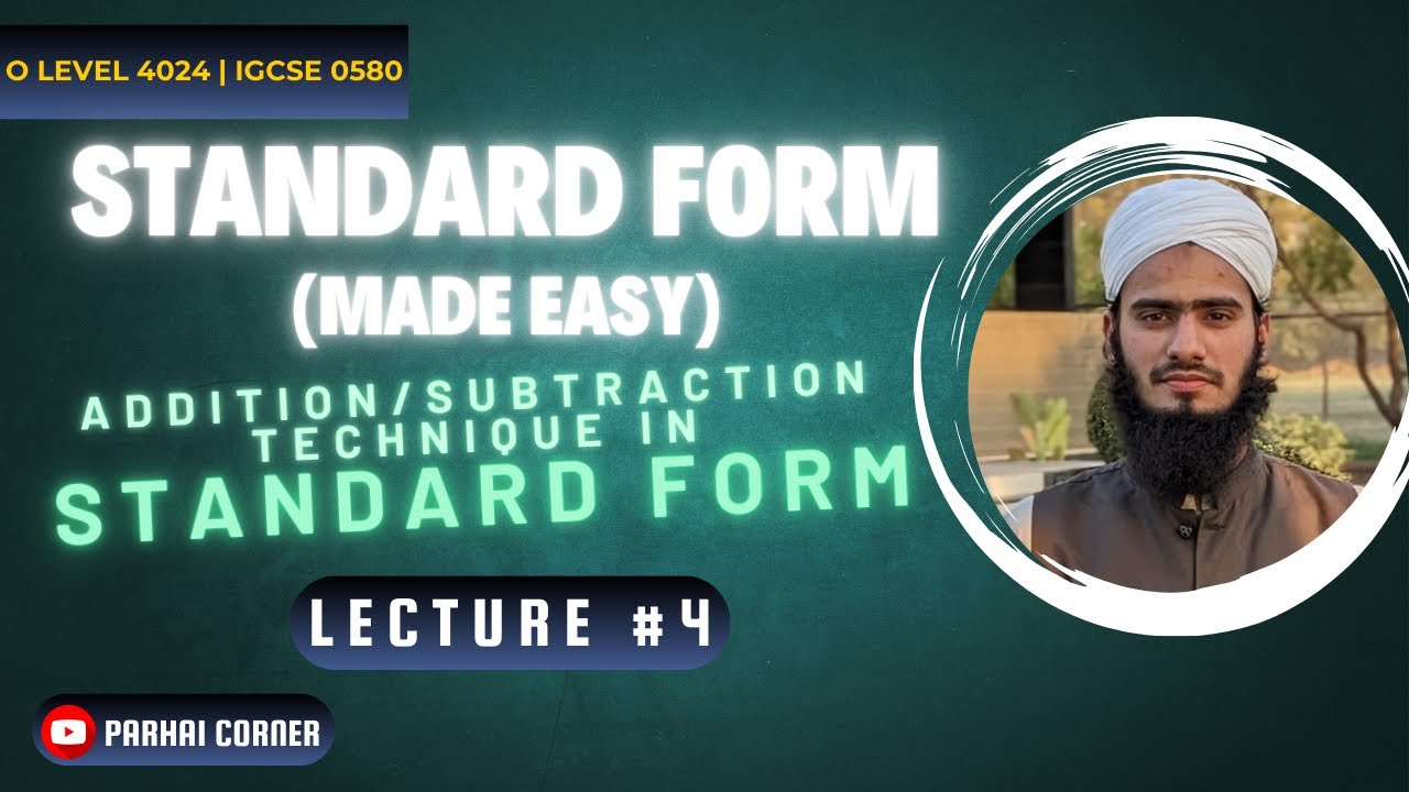 Master Standard Form | Addition & Subtraction Technique in Minutes | O ...