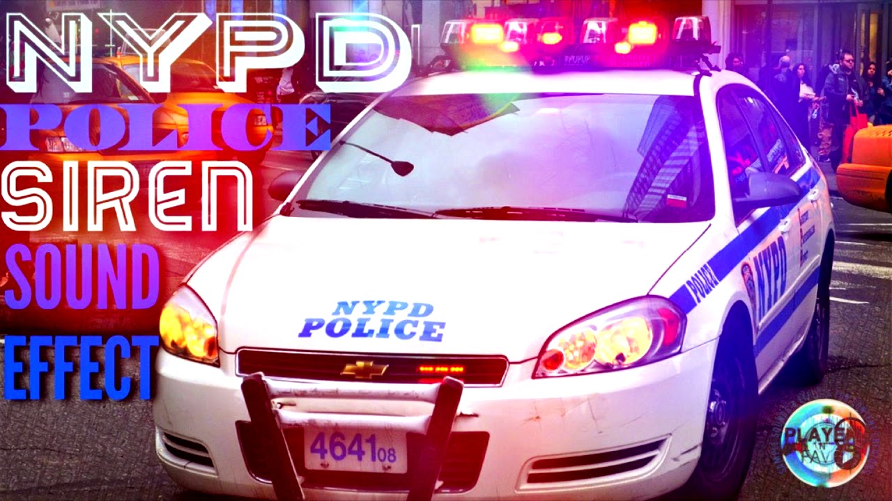 New York Police Siren Sound Effect - YouTube
