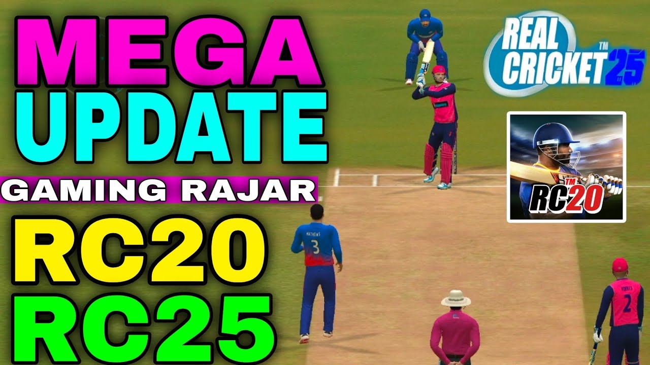 𝗠𝗘𝗚𝗔 𝗨𝗣𝗗𝗔𝗧𝗘 𝗥𝗘𝗔𝗟 𝗖𝗥𝗜𝗖𝗞𝗘𝗧™𝟮𝟬 𝗩𝗦 𝗥𝗘𝗔𝗟 𝗖𝗥𝗜𝗖𝗞𝗘𝗧™𝟮𝟱|| 𝗡𝗘𝗪 𝗨𝗣𝗗𝗔𝗧𝗘 𝗥𝗖𝟮𝟬|| 𝗡𝗘𝗪 ...