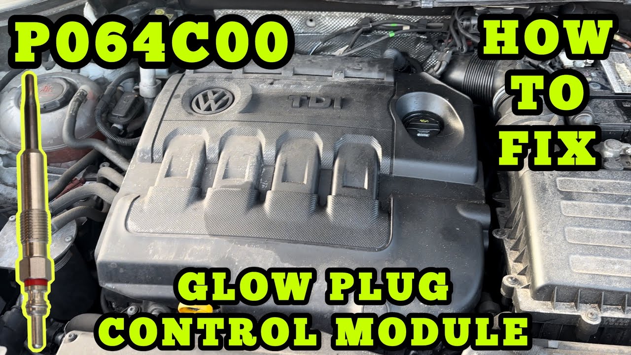 P064C00 Glow Plug Control Module Short Circuit DIY - YouTube