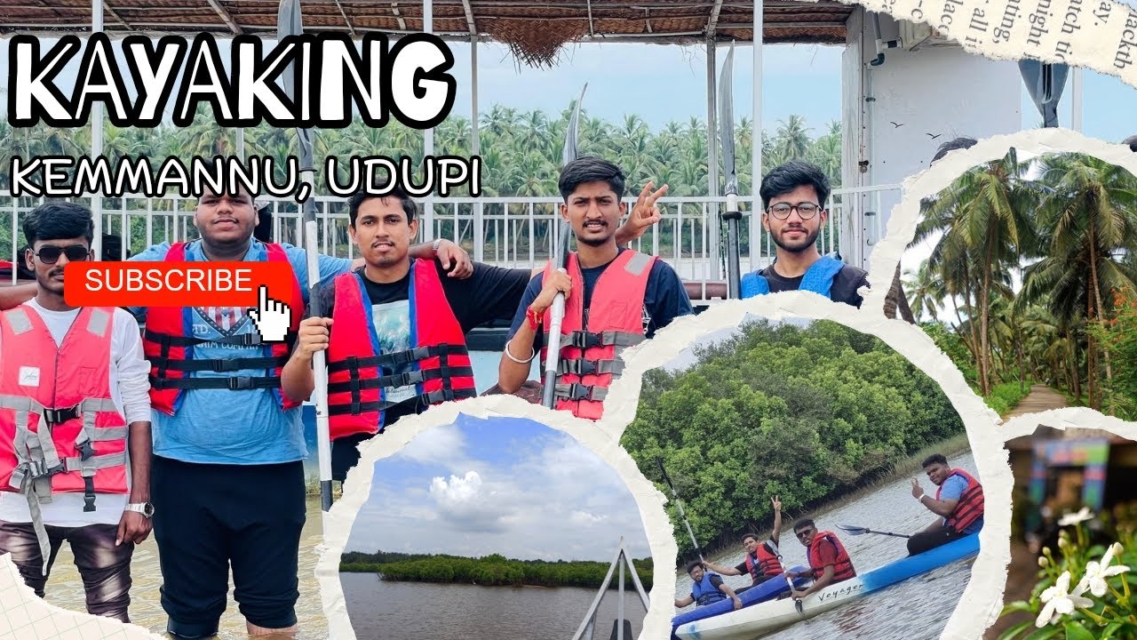"First Time Kayaking: Thrills,Spills & Scenic Views!"|| kudur river ...