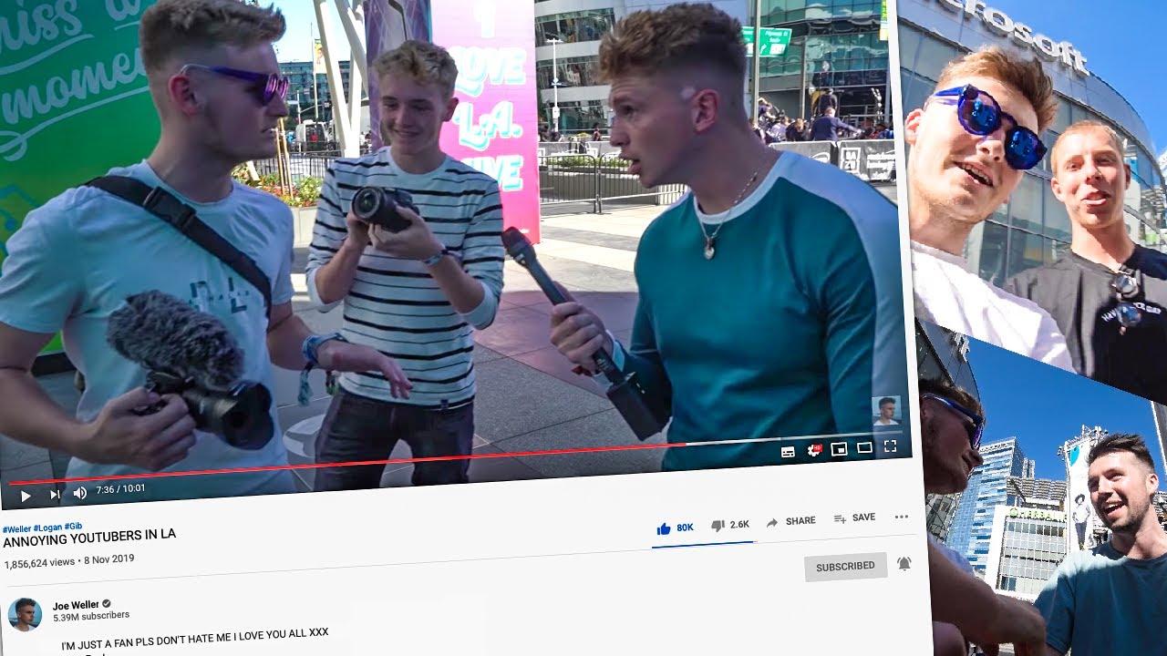 Annoying Youtubers In La Youtube
