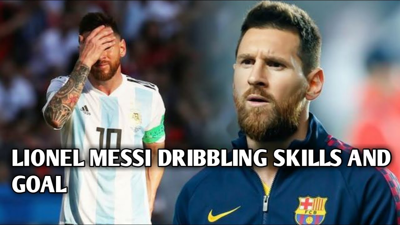 LIONEL MESSI DRIBBLING SKILLS AND GOAL - YouTube