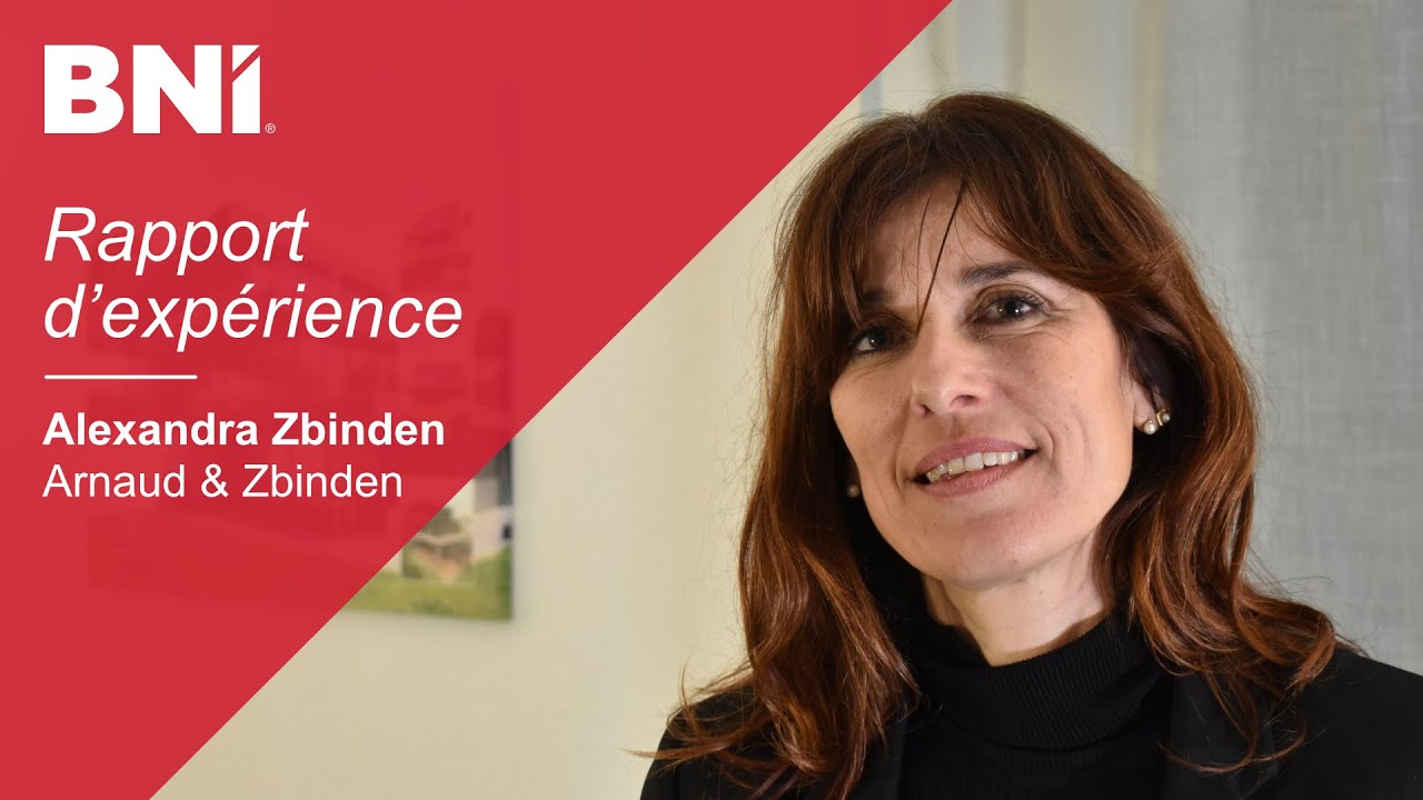 Rapport d’expérience Alexandra Zbinden, Arnaud & Zbinden – réseau d ...