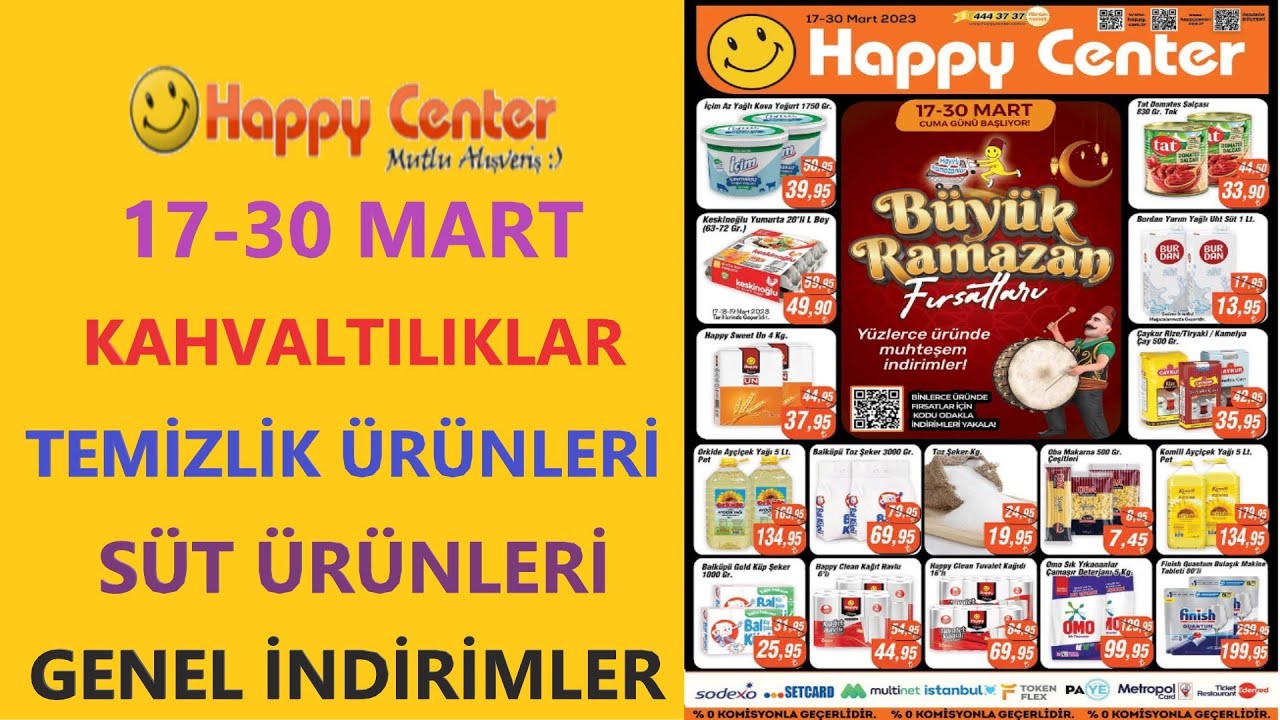 HAPPY CENTER 17 - 30 MART 2023 İNDİRİMLERİ / HAPPY CENTER ...