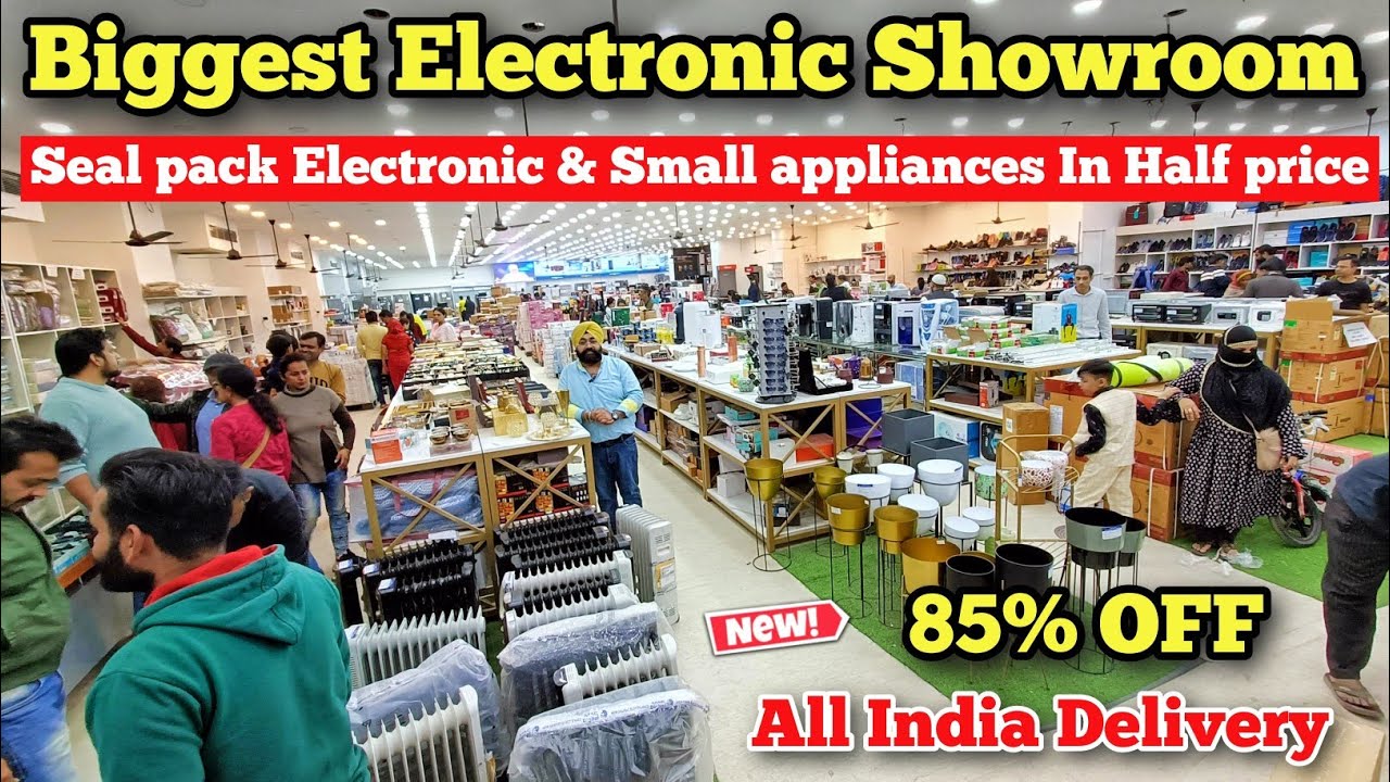 New Samrat Electronics Discount AC, Fridge, 4k LED Tv 85 ℅ Off Home ...