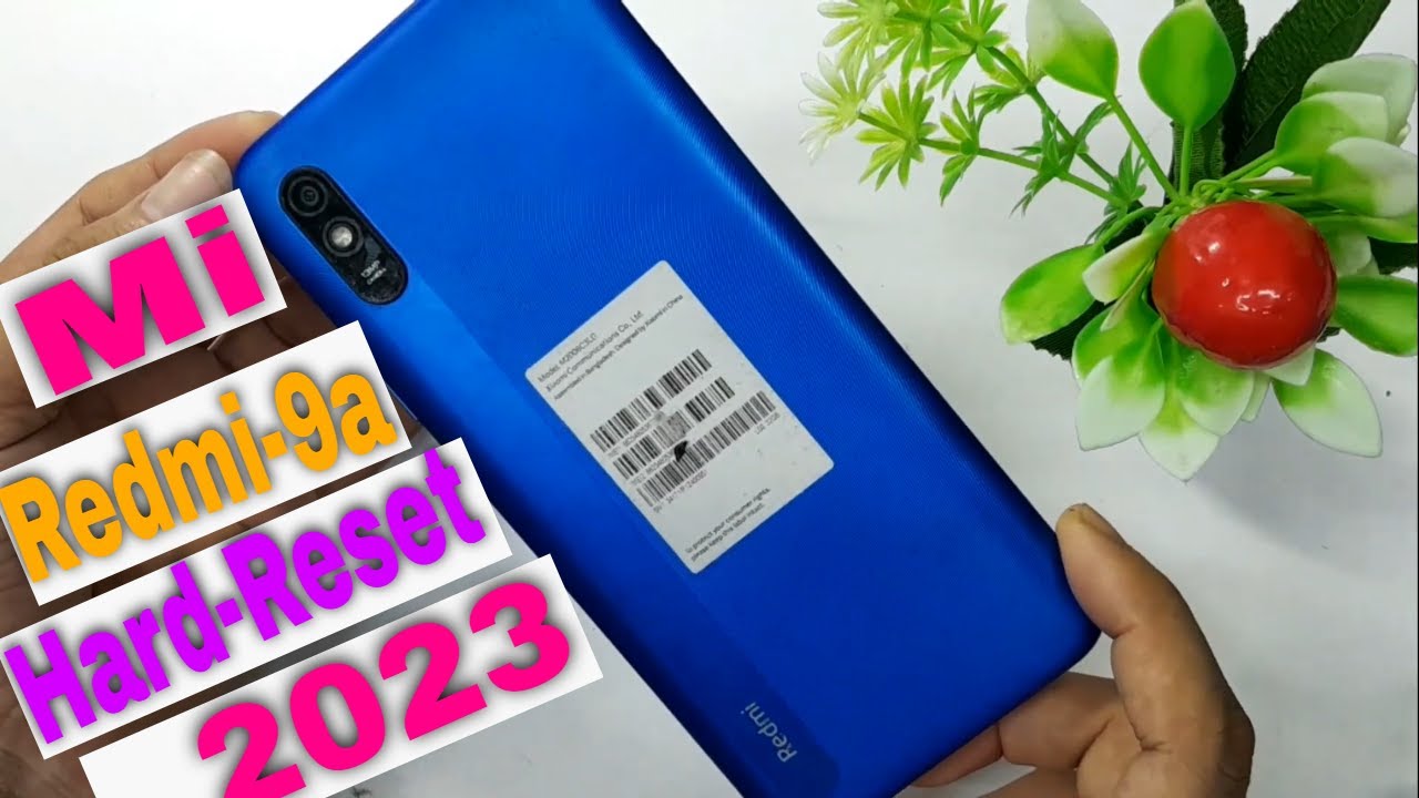 Redmi 9a hard reset 2023 |Redmi 9A Hard Reset Pattern Unlock | reset 9a ...