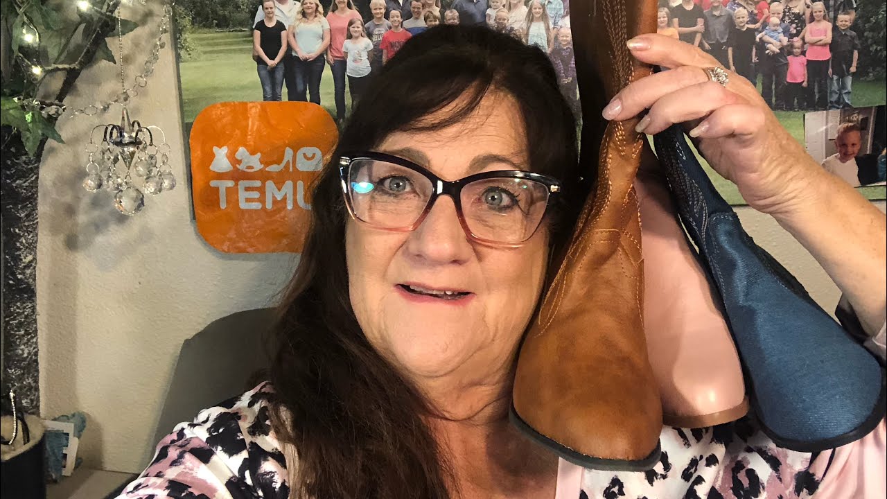 Temu shoes and boots - YouTube