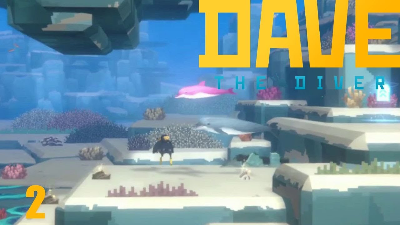 DOLPHINS! - Let's Play Dave The Diver #2 - YouTube