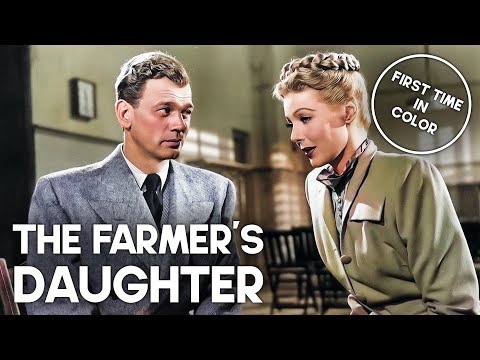 The Farmer's Daughter | IN COLOR | Loretta Young | Free Classic Movie