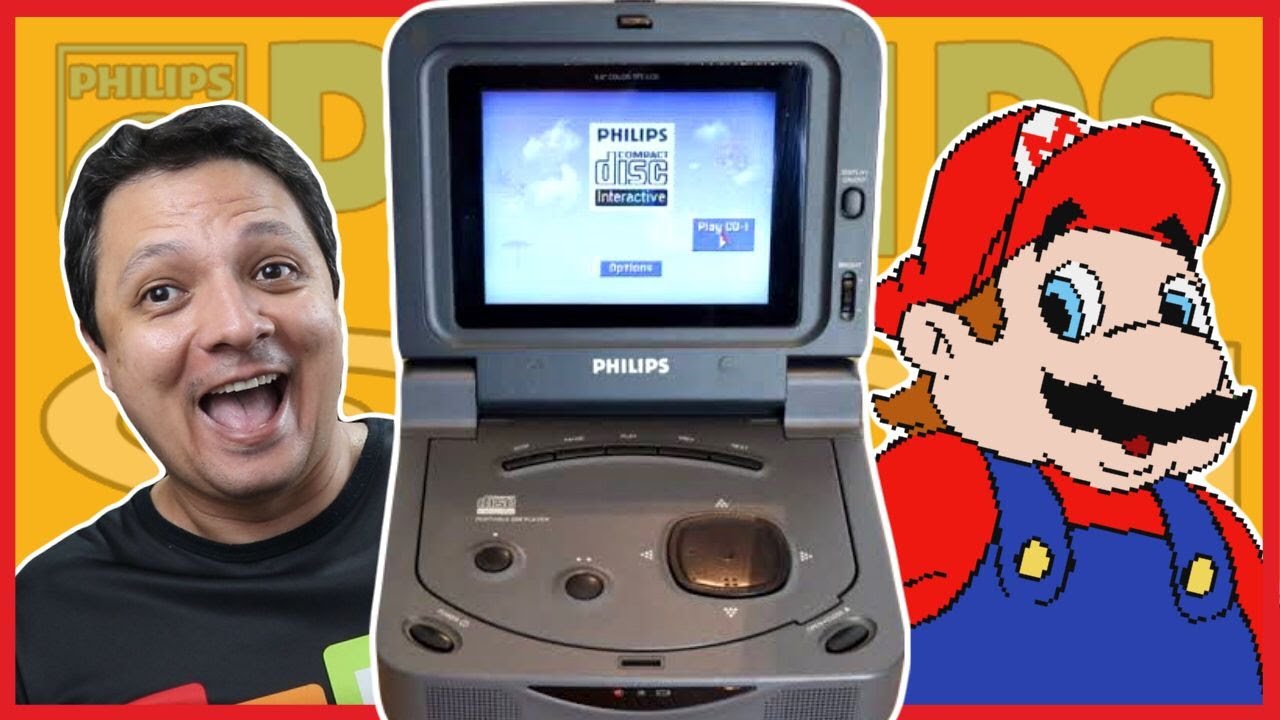 O Philips CDi MAIS RARO, com o MARIO MAIS ESTRANHO! - YouTube