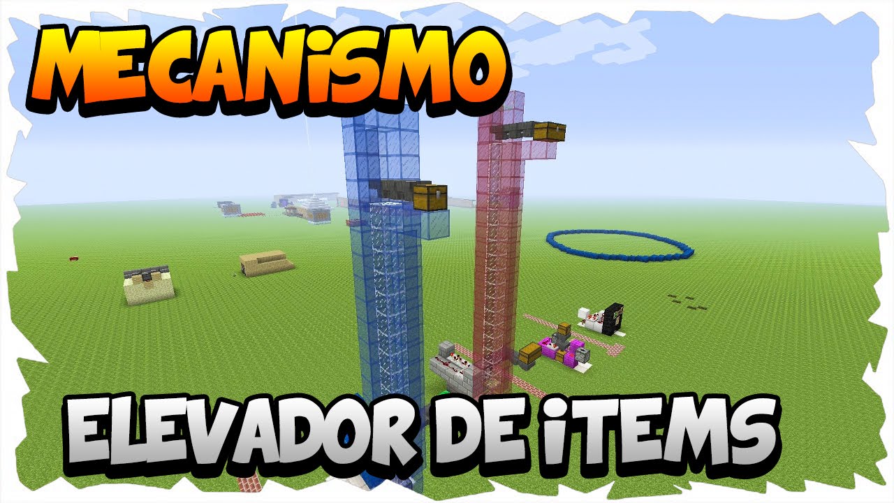 Como crear un Elevador de Items | Minecraft Xbox 360/One/PS3/PS4/PSVita - YouTube