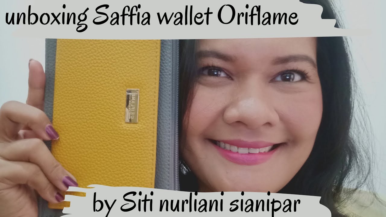 Saffia Wallet Oriflame | welcome program 2 - YouTube