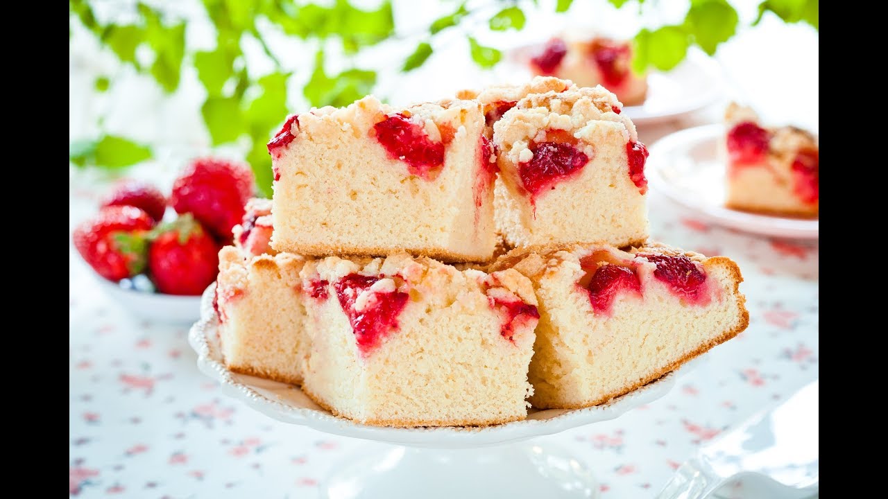 Dr. Oetker Placek z truskawkami - YouTube