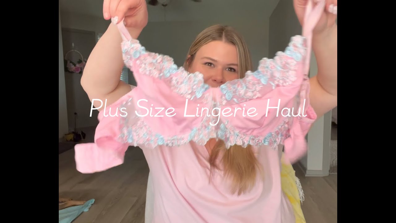 MINI Plus Size Lingerie Haul - YouTube