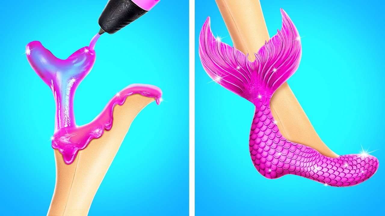 Reich vs Arm PUPPEN-MAKEOVER von Multi DO Challenge - YouTube