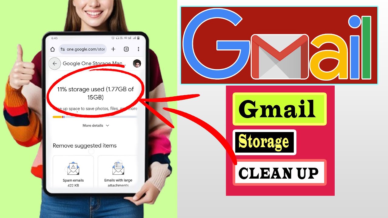 How to Clean Up Gmail Storage 2025 "Gmail Space Cleaning" - YouTube