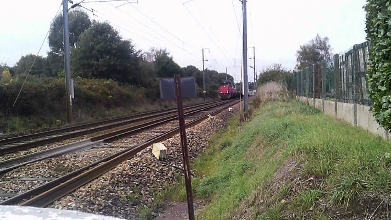 RVB Quimper - Lorient : Retour des trains [HD] - YouTube