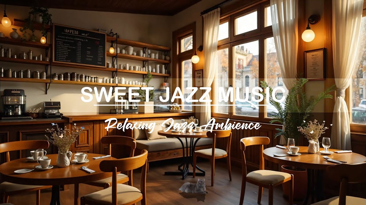 Relaxing Jazz in a Cozy Coffee Shop - Cozy Coffee Shop Ambience ...