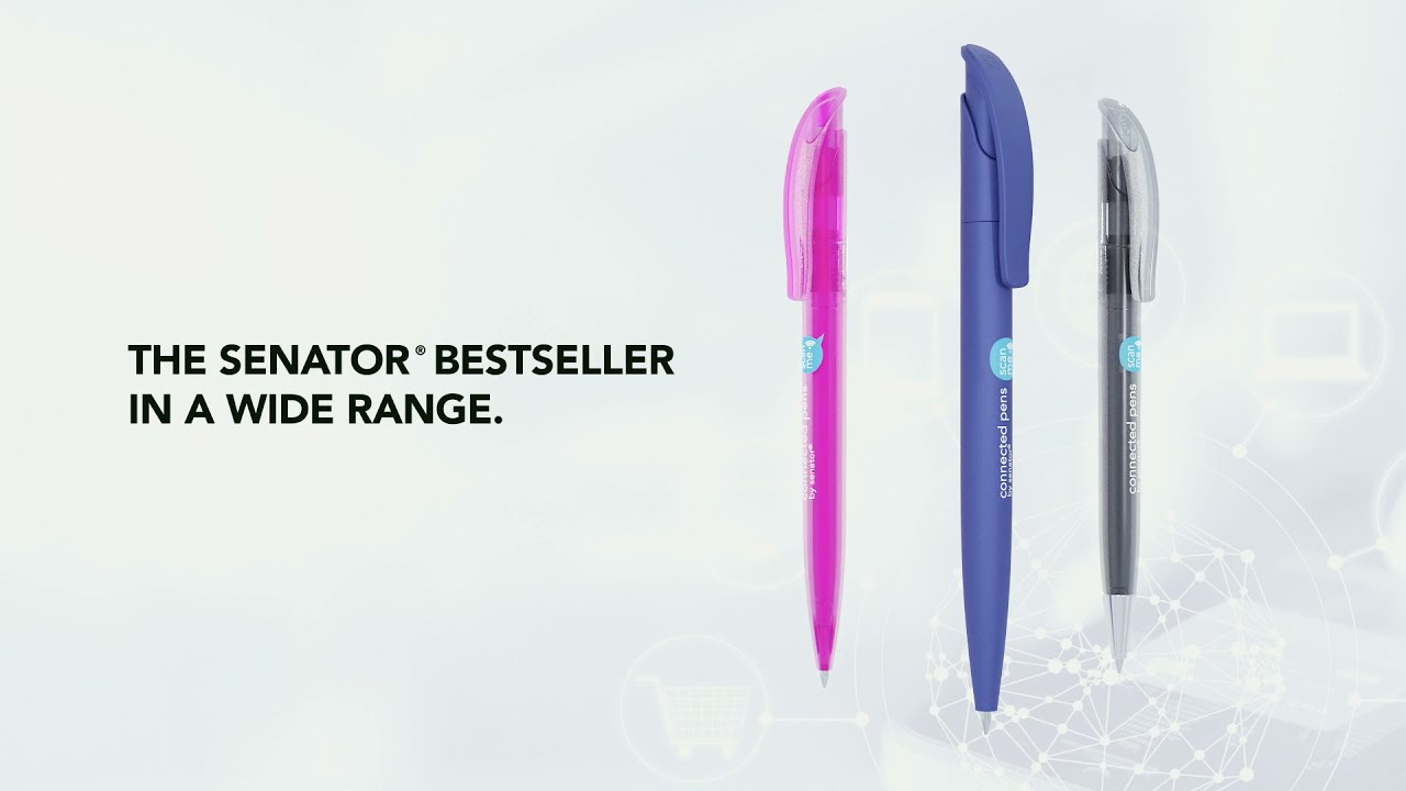 NFC Senator Connected Pens - YouTube