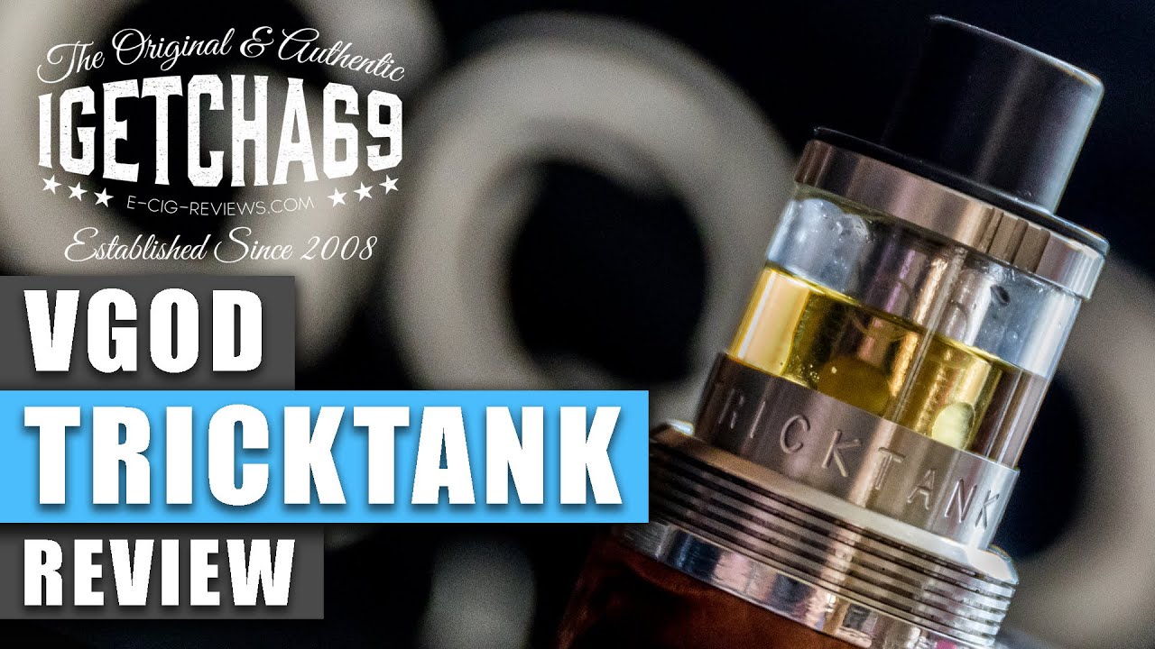 VGOD TRICKTANK REVIEW + VAPE TRICKS! (SORT OF) - YouTube