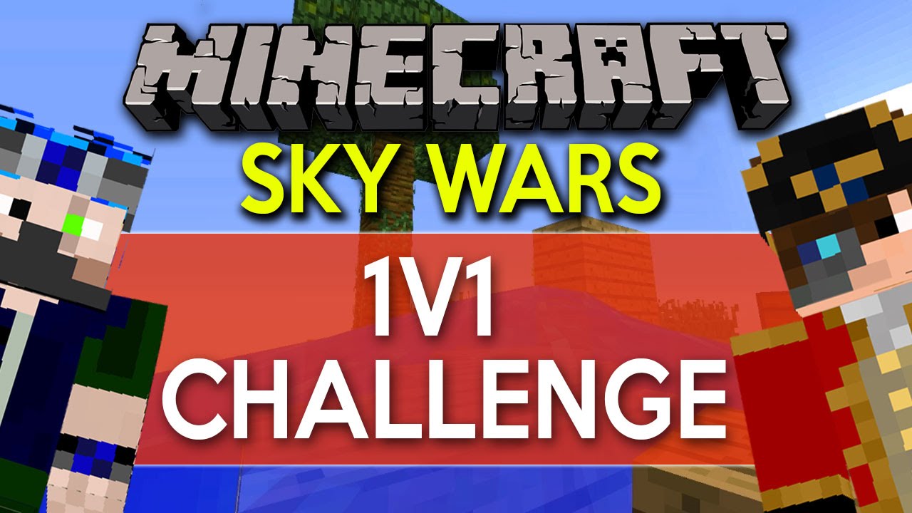 SKYWARS CHALLENGE | Minecraft: SkyWars on Vikkcraft - YouTube