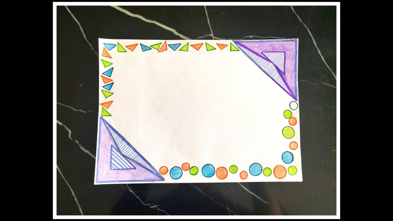 Geometric Border Design
