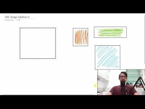 LeetCode: Range Addition II | A Simple Single Observation Based Solution - YouTube