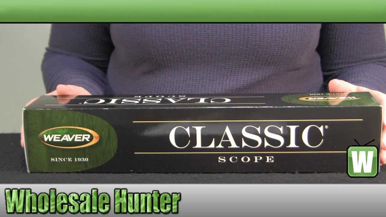 Weaver Classic V Series 6-24x42mm Mil-Dot Reticle Rifle Scope mfg ...