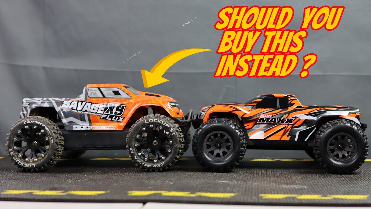 Traxxas Mini Maxx First Look - YouTube
