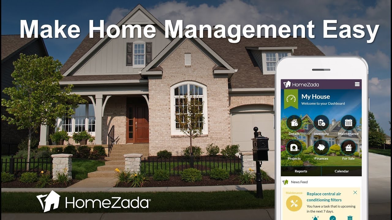 Home Management: How to Manage Your Home with HomeZada - YouTube