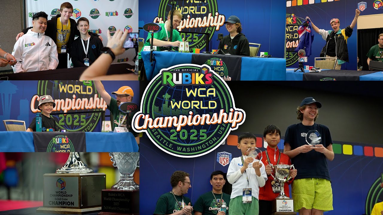 The Biggest Rubik's Competition In The World | Rubik's WCA World ...