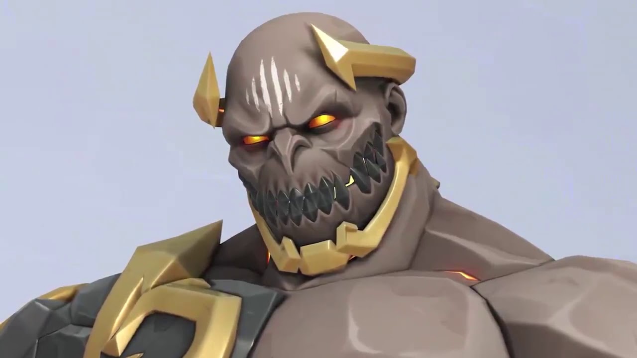Thunder Doomfist / SF Shock Champion Skin - YouTube