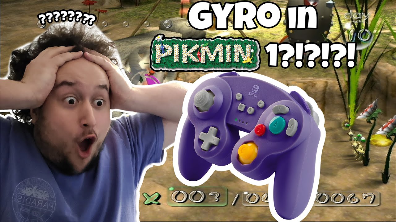 Pikmin 1 WITH A SWITCH PRO CONTROLLER (GYRO WORKS!!!) - YouTube