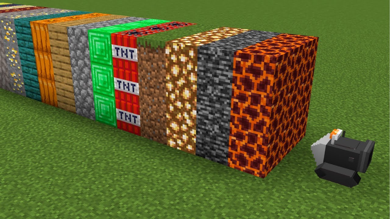 Minecraft Drill vs All Blocks (Mod Download in Description) - YouTube