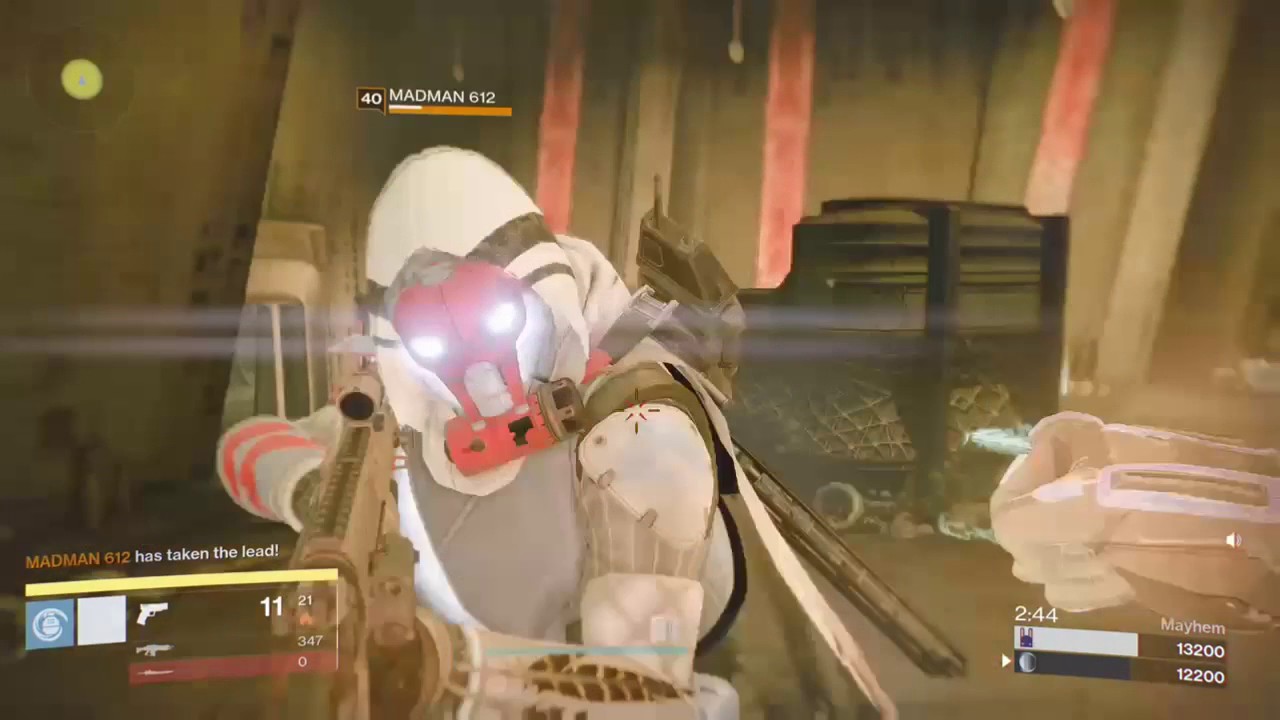 destiny part 2 of 4 2nd crucible match - Shell Shark - YouTube